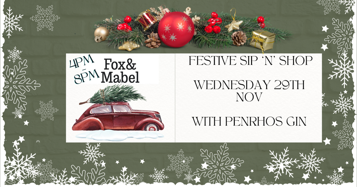 Fox & Mabel Sip n Shop